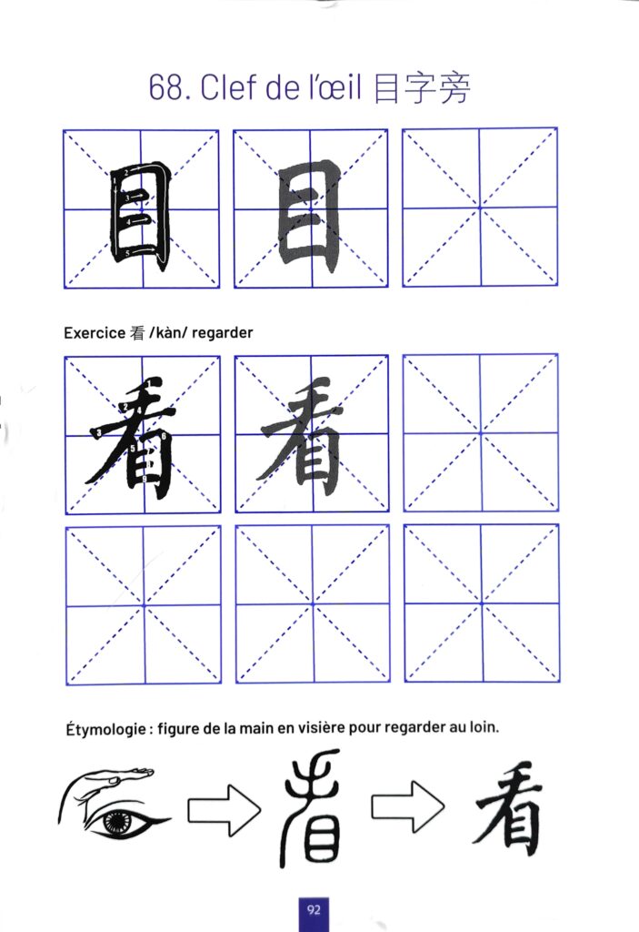 Guide de calligraphie chinoise